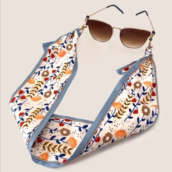 Accessories | Floral Eyewearmask Fabric Chain | Poshmark